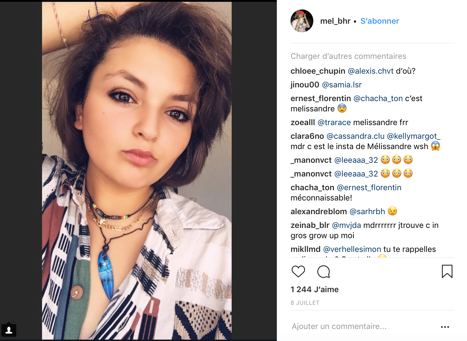 Incroyable : Mélissandre, l’adolescente boulimique de « Tellement vrai ...